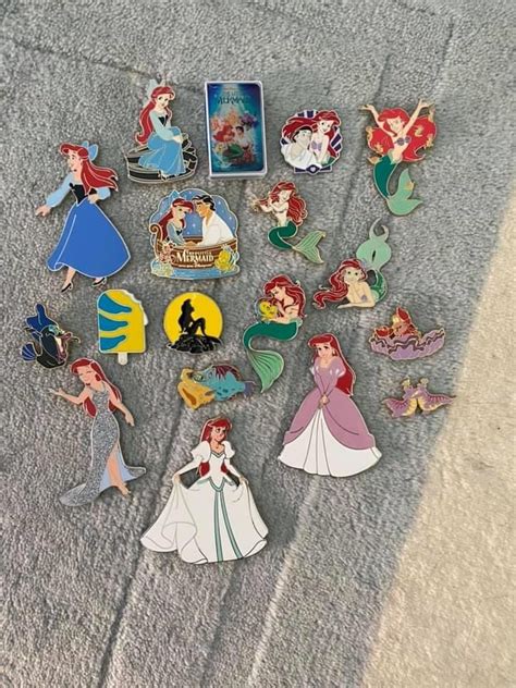 Ariel Disney Pins Enamel Pins Favorite