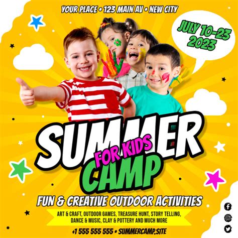 Summer Camp Banner