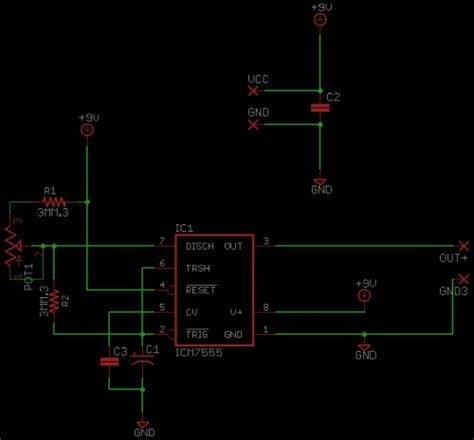 555 Timer Schematic Synthrotek