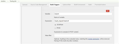 How To Trigger A Jenkins 20 Pipeline Job From A Github Pull Request