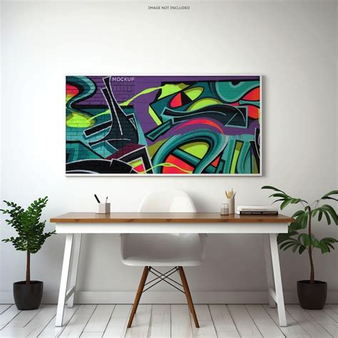 Premium Psd Wall Art Frame Canvas Mockup