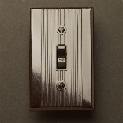 Bakelite Art Deco Single Switch