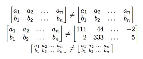 Matrices Unstandardized Brackets In Matrix TeX LaTeX Stack Exchange