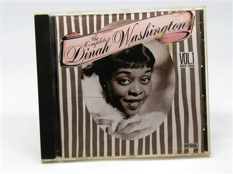 The Complete Dinah Washington Vol 1 1943 1945 Dinah Washington Cd