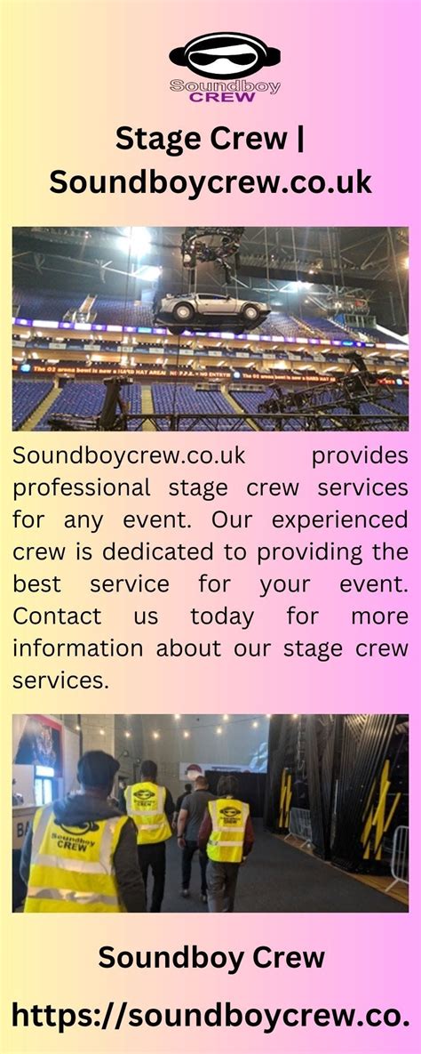 Stage Crew Uk Soundboy Crew Medium