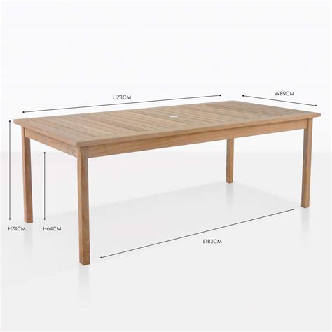 Nova Fixed Rectangle Dining Table Outdoor Tables Nz