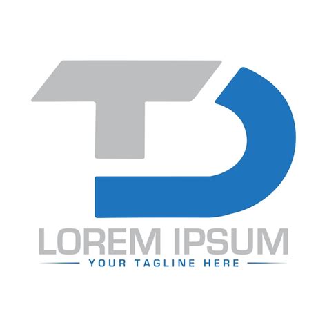 Premium Vector Td Letter Logo Design Unique And Professional Logo Design