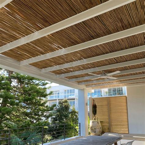 Elegant And Natural Ceiling And Shading Solutions House Of Bamboo Bamboo Roof Shades Shade