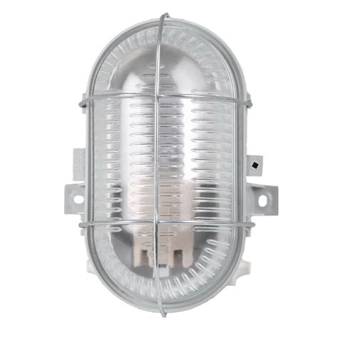 Lena-lighting Stropné/nástenné svietidlo Oval 60 Simetal 2, E27, sivé ...