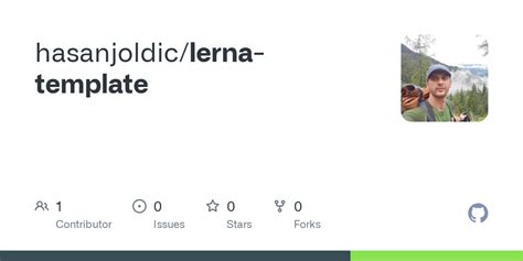 github hasanjoldic lerna template