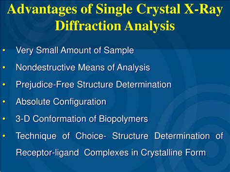 Ppt Single Crystal X Ray Diffraction Techniques Basic Principles