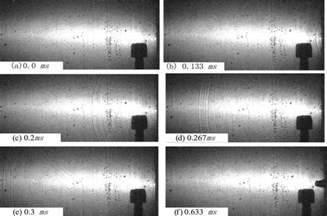 Photographs Of High Speed Impact By Spherical Projectile At 154 5 Download Scientific Diagram