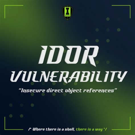 idor vulnerability
