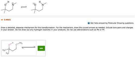 Solved Draw A Detailed Stepwise Mechanism For This Chegg