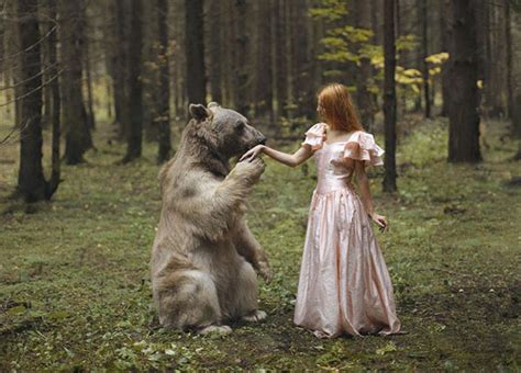 Interesting Photo Of The Day Shall We Dance With A Bear