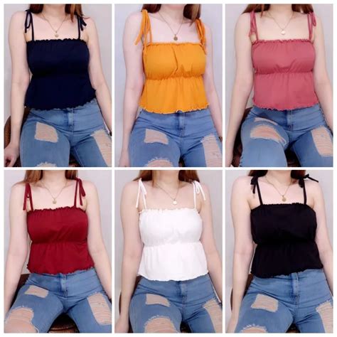 Lara Top Lazada Ph Buy Sell Online Blouses With Cheap Price Lazada Ph