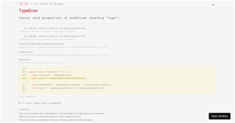 complete redux forked codesandbox