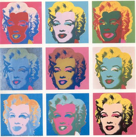 Andy Warhol Marilyn Monroe Diptych