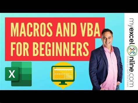 101 Excel Macros Examples MyExcelOnline Excel Macros Excel Tutorials Excel For Beginners