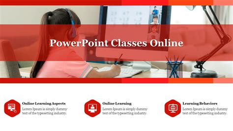 Get Modern Powerpoint Classes Online Presentation Slide