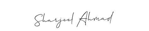 80 Sharjeel Ahmad Name Signature Style Ideas Unique Name Signature