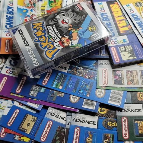 Gba Cassette Case Etsy
