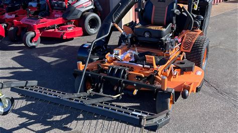 Jrco Tine Rake Dethatcher Install On A Scag Turf Tiger Ll Zero Turn Lawn Mower Youtube