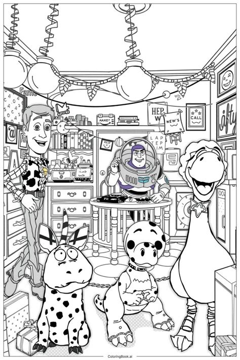 44 Toy Story Coloring Pages Free Pdf And Png Printables