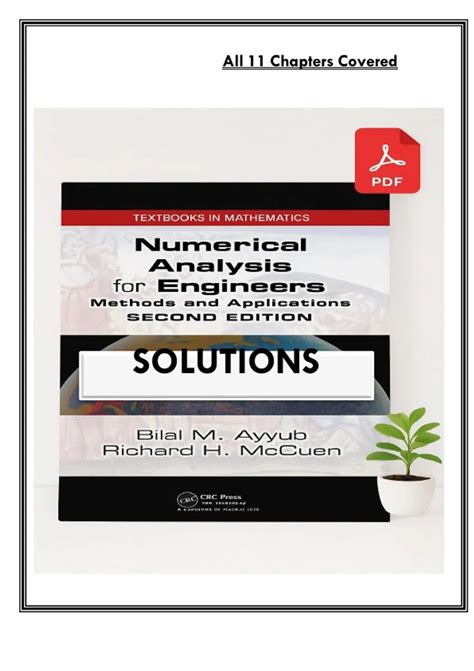 Solution Manual For Numerical Analysis For Engineers Methods And