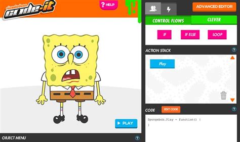 Learn To Code In Your Web Browser With Spongebob Squarepants Learn To