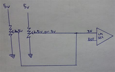 Comparator Multiple Voltage Sources Electrical Engineering Stack Exchange