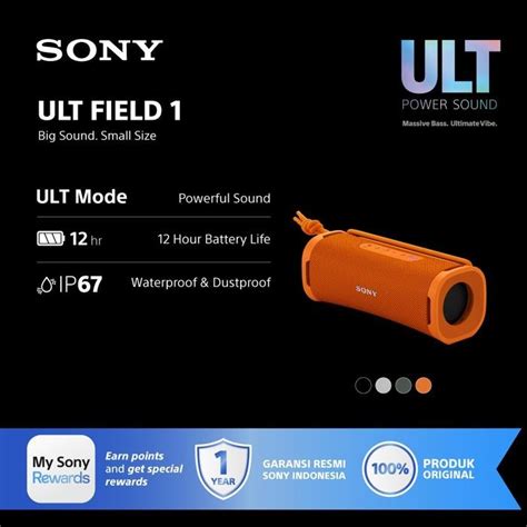 Jual Tersedia Sony Ult Field 1 Wireless Portable Bluetooth Speaker Deep