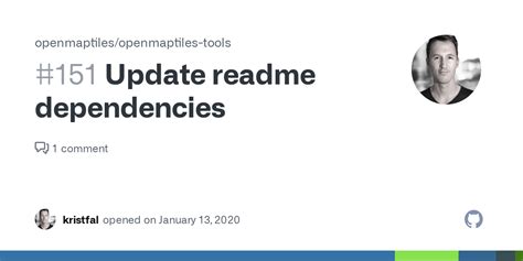 Update Readme Dependencies · Issue 151 · Openmaptilesopenmaptiles Tools · Github