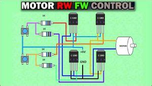 Forward Reverse Motor Control Circuit DIY TRONICSpro