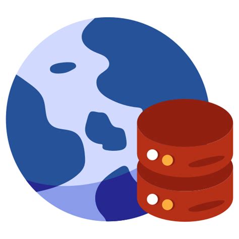 global server dataserver database db extension data hosting icon