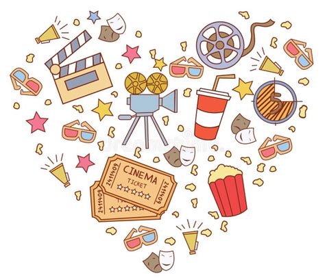 Illustration Collection Of Set Vector Object Stock Vector