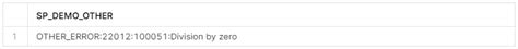 Exceptions In Snowflake Stored Procedures Thinketl