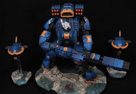 Tau Xv 96 Mako Ghostkeel Broadside Kitbash Rtau40k