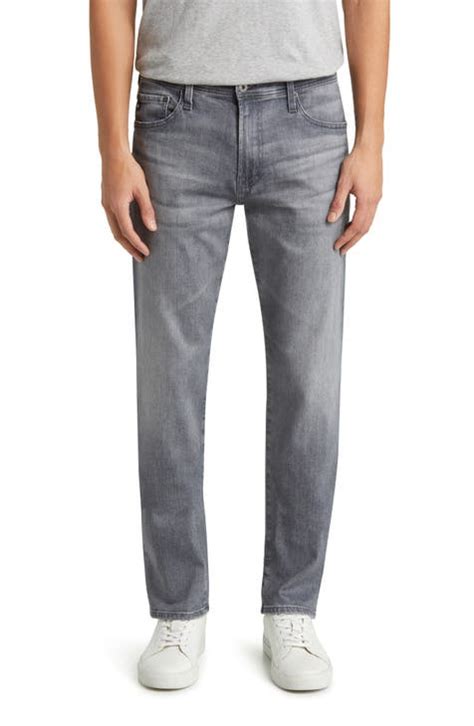 Mens Grey Slim Straight Jeans Nordstrom