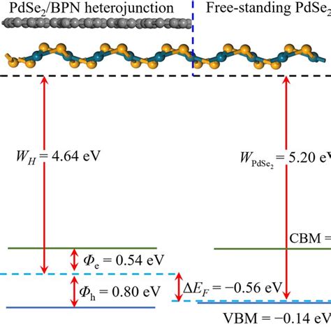 Schematic Diagram Of The Cip Model And Band Alignment In The Pdse2 Bpn