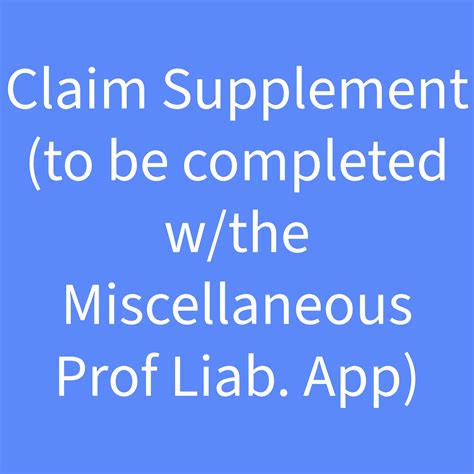 Miscellaneous Professional Liability Applications — Ftp Inc