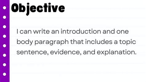 Writing An Extended Constructed Response Part 1 Intro And Body Paragraph