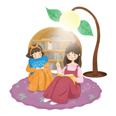 세계 아동 의 날 책 일러스트 읽 기 삽화 세계 어린이 날 아이 독서 Png 일러스트 및 Psd 이미지 무료 다운로드