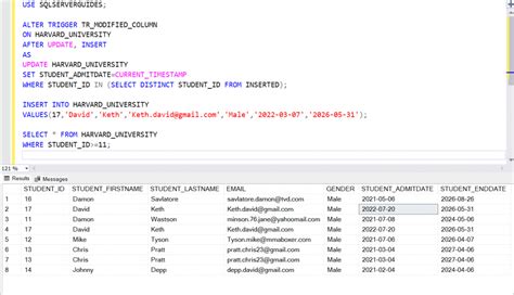 SQL Server Update Trigger Only If Column Is Modified DatabaseFAQs Com