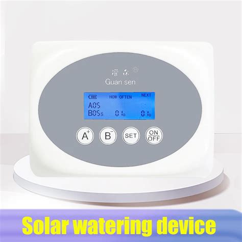 Double Pump Intelligent Drip Irrigation System Gloria Garden Gateway