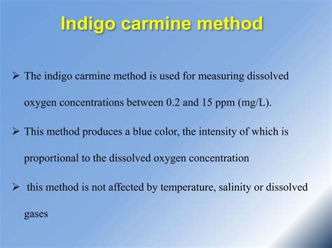 Dissolved Oxygen And Its Method Of Determination Pptx Chemistry
