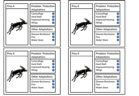 natural selection game teaching resources