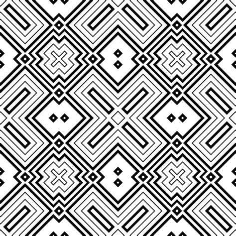 Premium Vector Seamless Abstract Background With Rhombuses Checkered