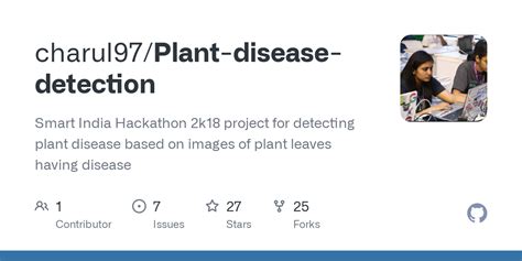 GitHub Charul Plant Disease Detection Smart India Hackathon K Project For Detecting