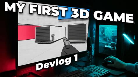 making my first 3d game devlog 1 youtube